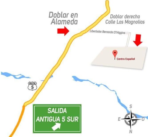 MAPA UBICACIÓN EXPOSICION DE RANCAGUA | Kennel Club de Chile
